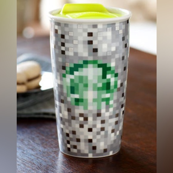 Starbucks | Kitchen | Starbucks X Rodarte Pixelated Travel Tumbler ...